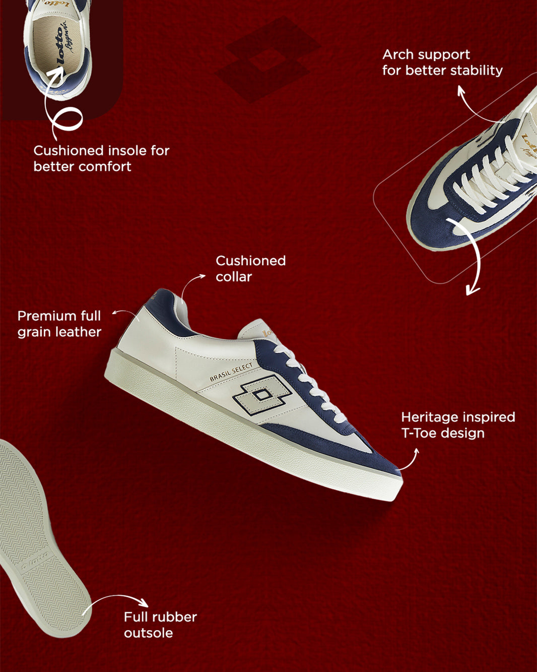 Lotto Shoes for Men – Sporty Style Meets Italian Design